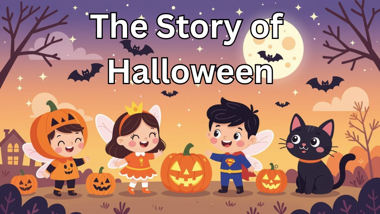 The Story of Halloween for Kids | Friendly & Fun Toddler Halloween ...