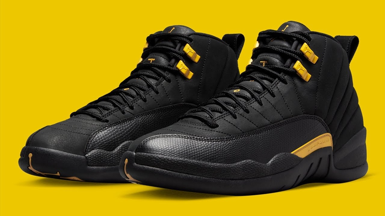Air Jordan 12 Retro 'Black Taxi' CT8013 071 - YouTube