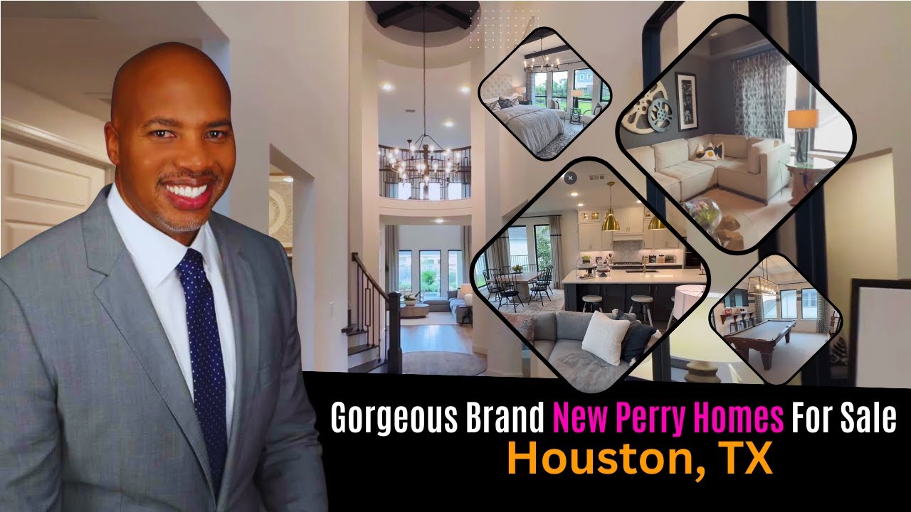 Gorgeous Brand New Perry Homes For Sale-Houston TX - YouTube