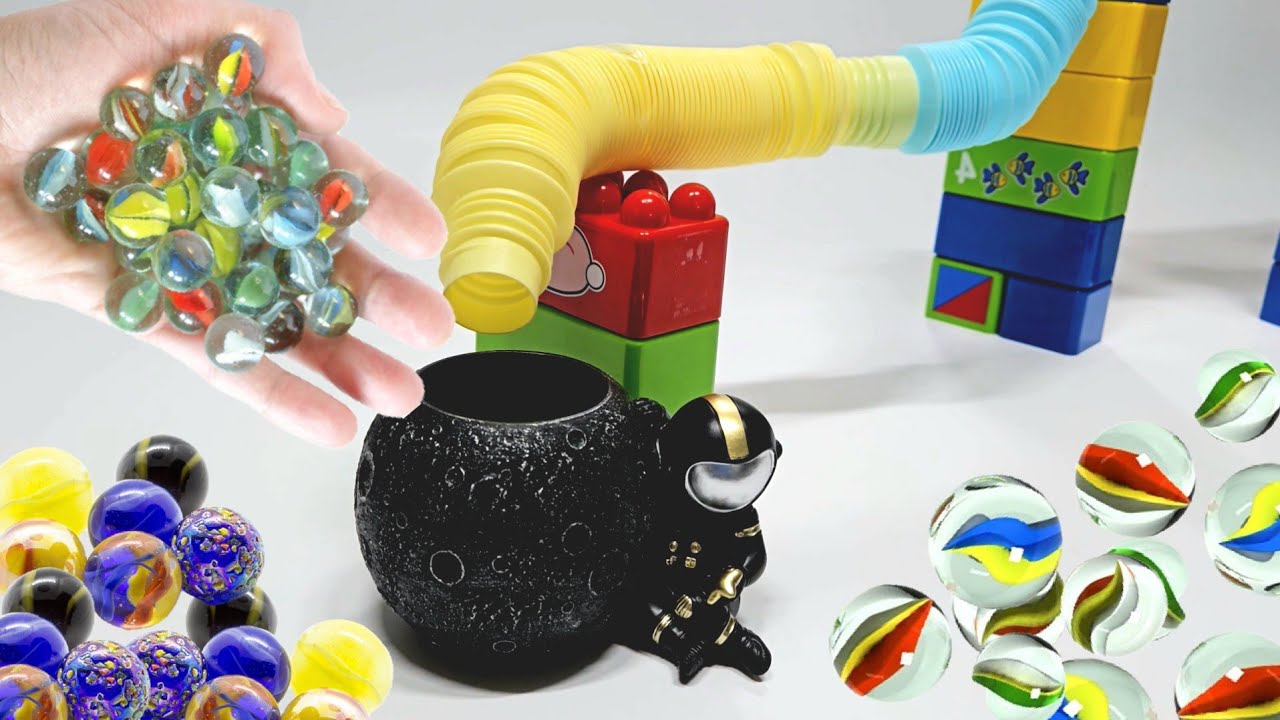 FLY TO SPACE WITH ASTRONAUT 🌌 DISCOVER MARBLES 🚀 SPACE X BOUND! - YouTube