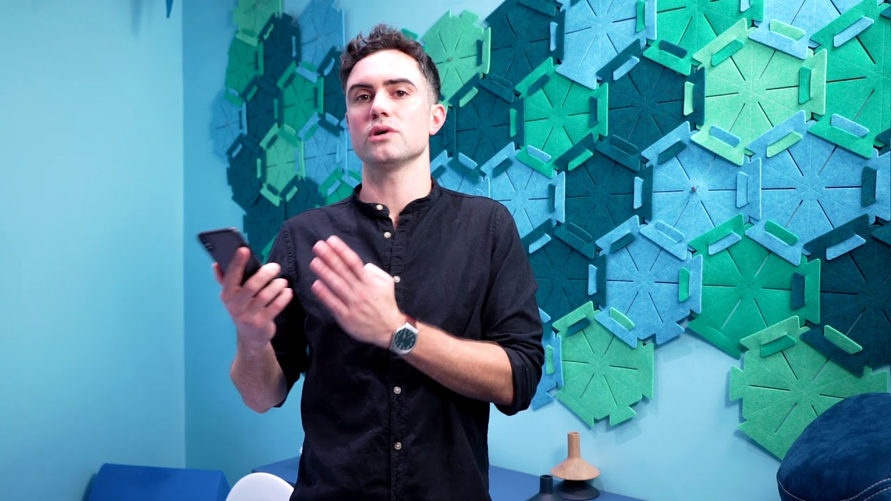 Flex office desk booking with TEOS by Sony - YouTube