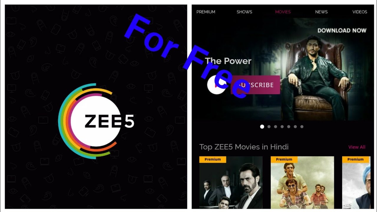 How to watch India movie on zee 5 for free - 2021 - YouTube