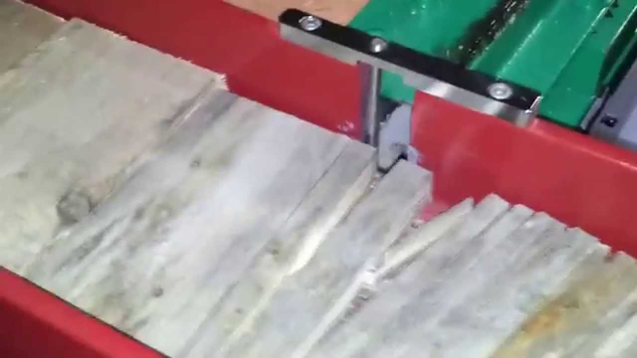Kindling machine running - YouTube