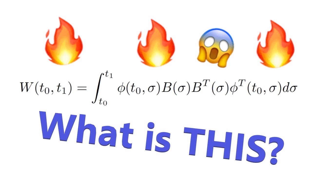 Linear Systems: Gramian Matrix and W test - YouTube