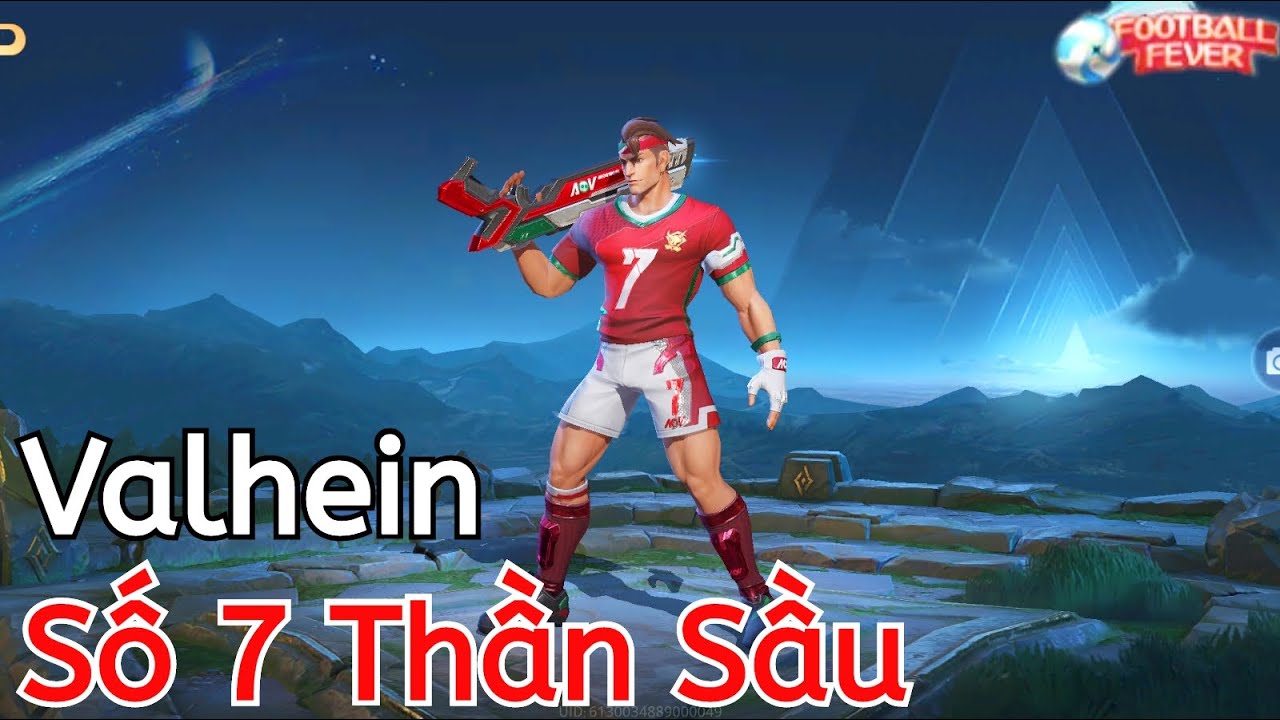 [LIÊN QUÂN MOBILE] FULL HIỆU ỨNG SKIN VALHEIN SỐ 7 THẦN SẦU - YouTube