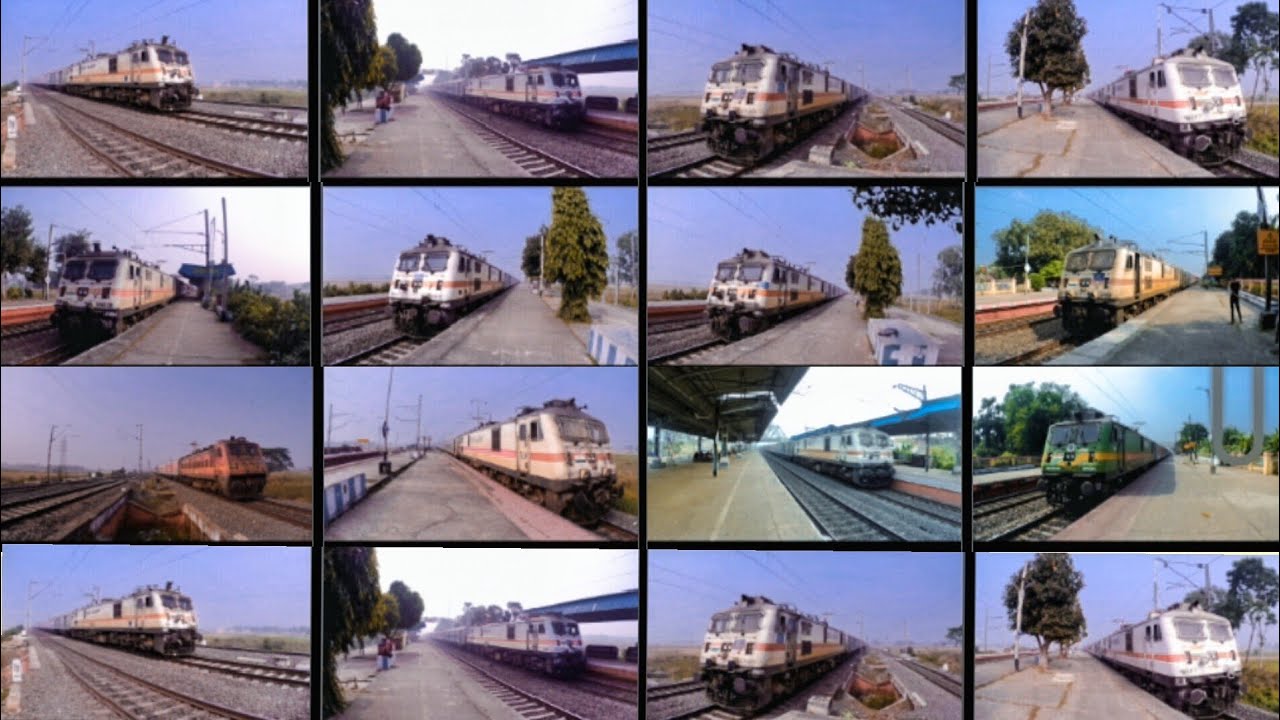 12 In 1 Train Compilation || Back 2 Back Extreme Aggressive Speedy LHB ...