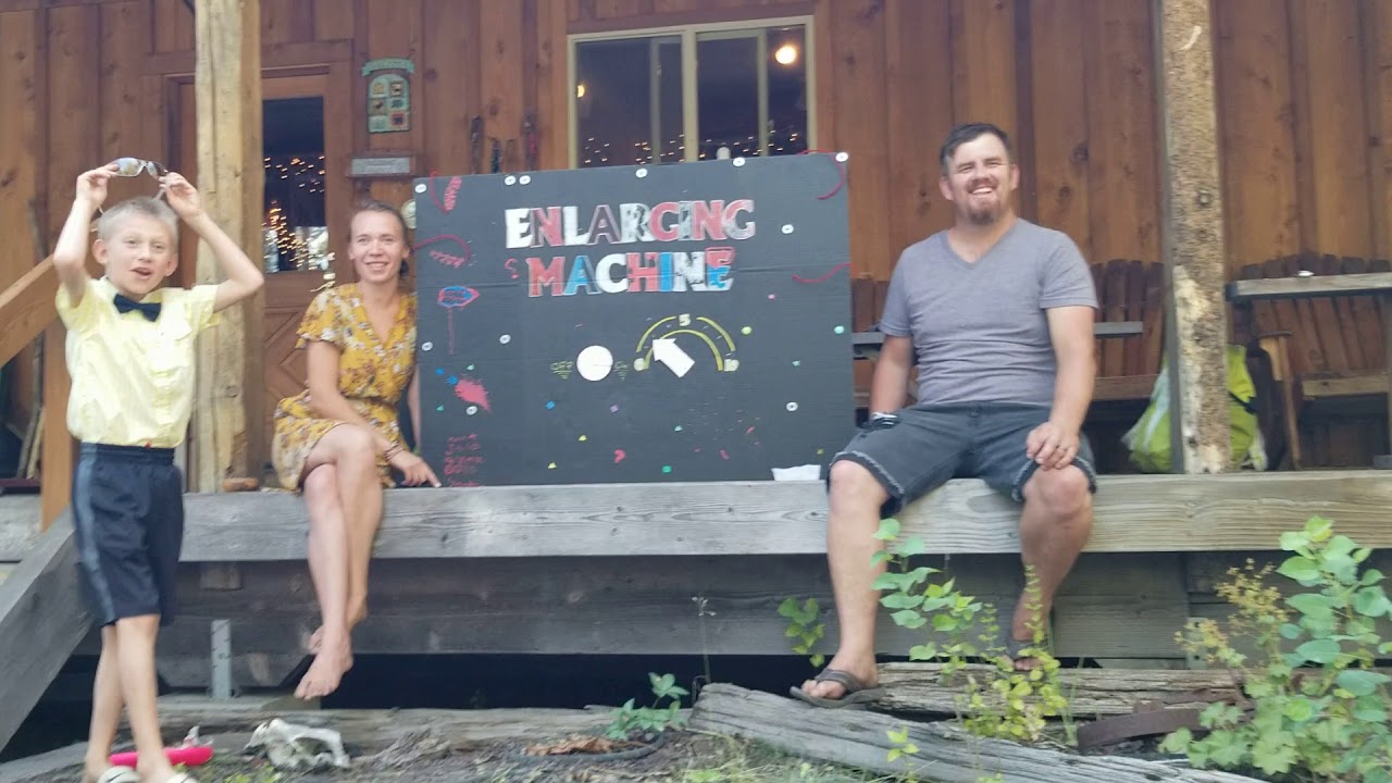 Enlarging machine skit - YouTube