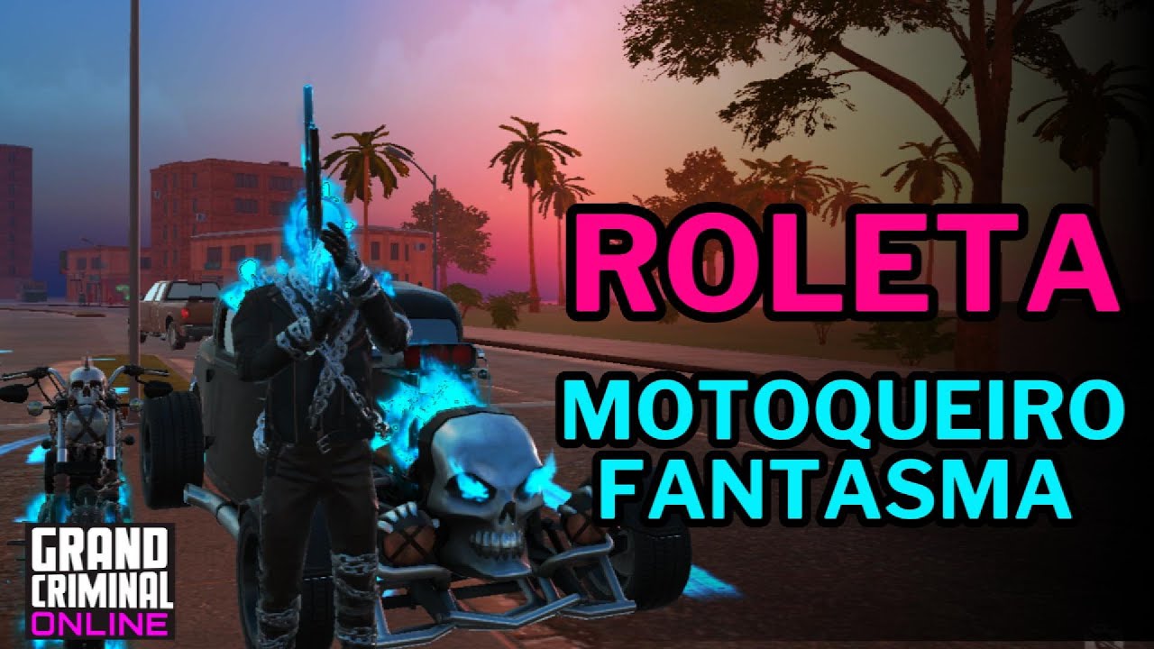 Roleta do Motoqueiro Fantasma - Grand Criminal Online RP - YouTube