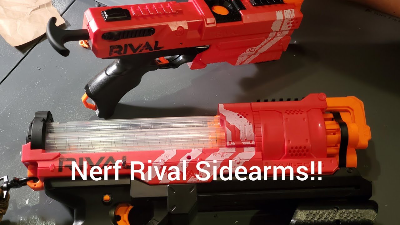 Nerf Rival Loadout Episode 1: Secondary and Sidearm - YouTube