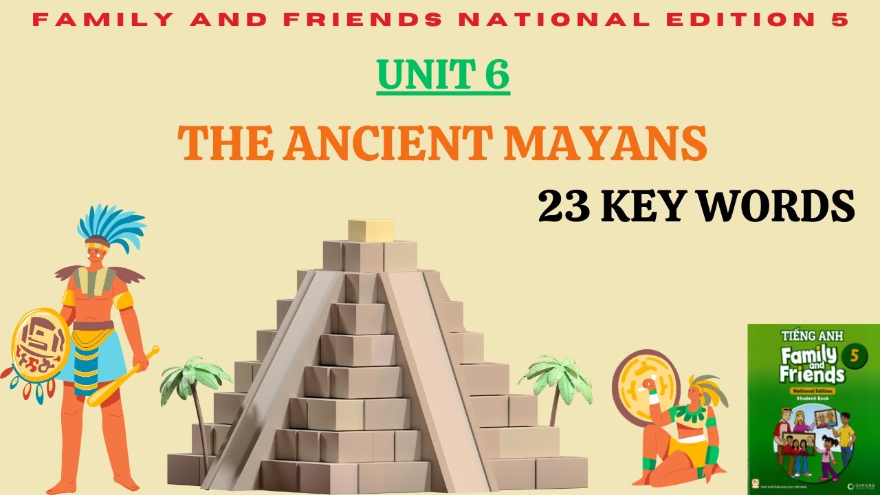 23 Từ vựng cơ bản từ Unit 6-The Ancient Mayans. Chương trình Family and ...