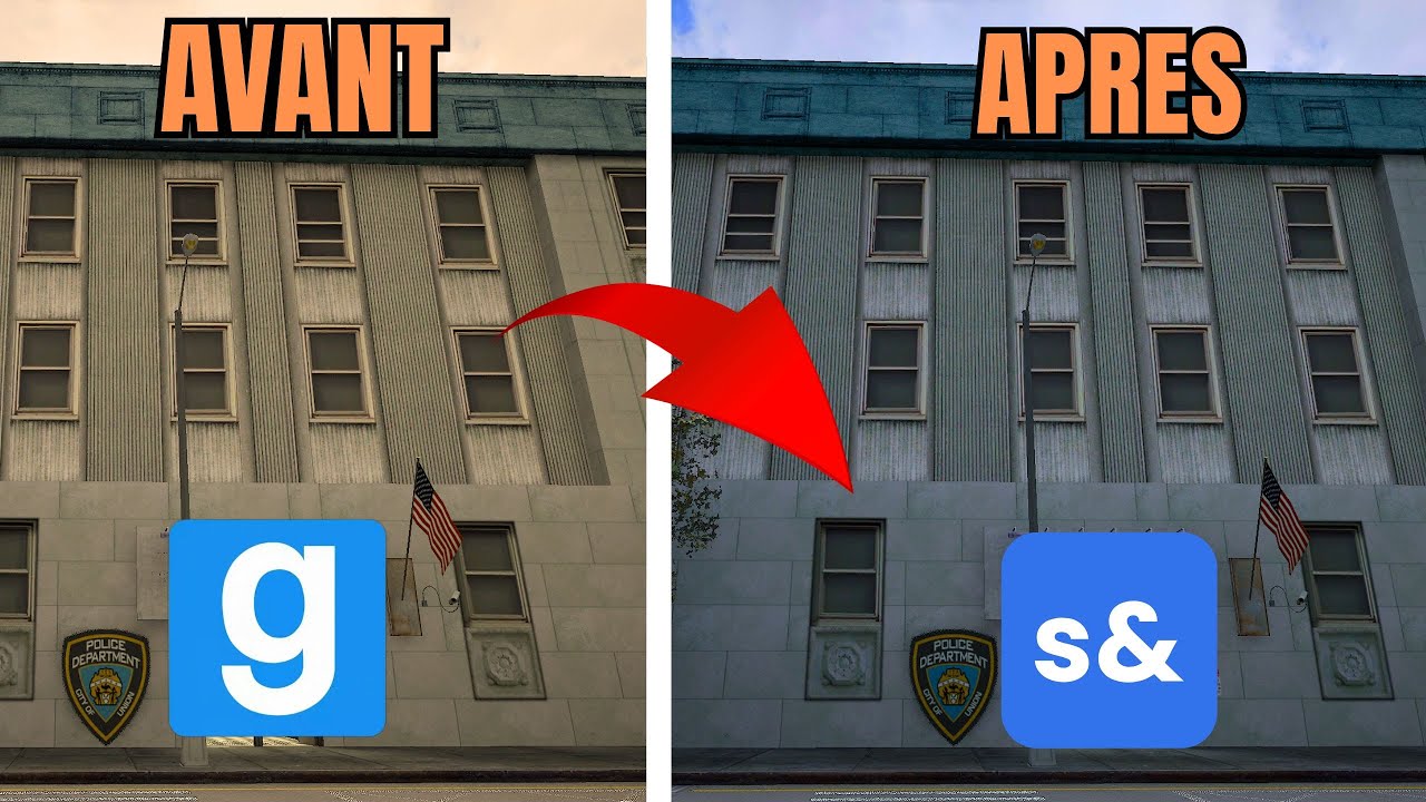 S&BOX : JE VISITE LA MAP UNION CITY SUR GMOD 2 - YouTube