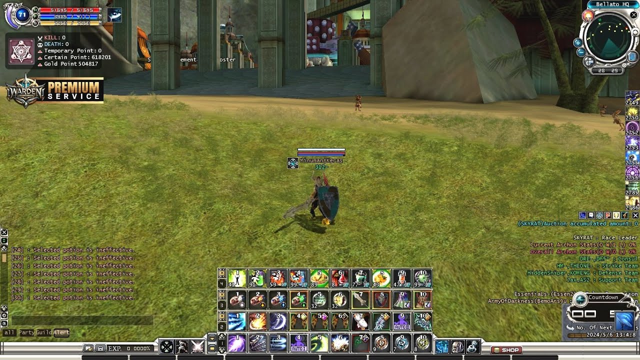 NEED MORE POPULATION @BELLATO | RF WARDEN PVP - YouTube