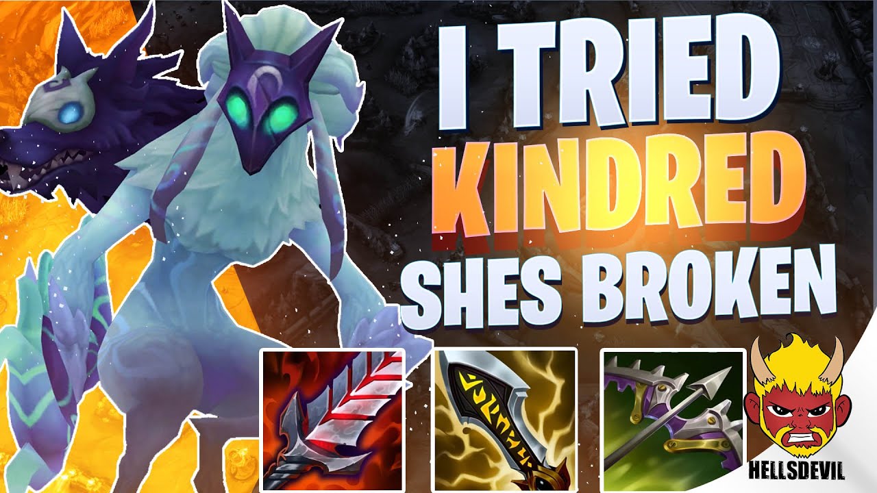 I Tried Kindred In Wild Rift And She's BROKEN! | Challenger Kindred ...