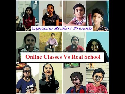 Real classes Vs Online classes!!!!Must watch video!! - YouTube