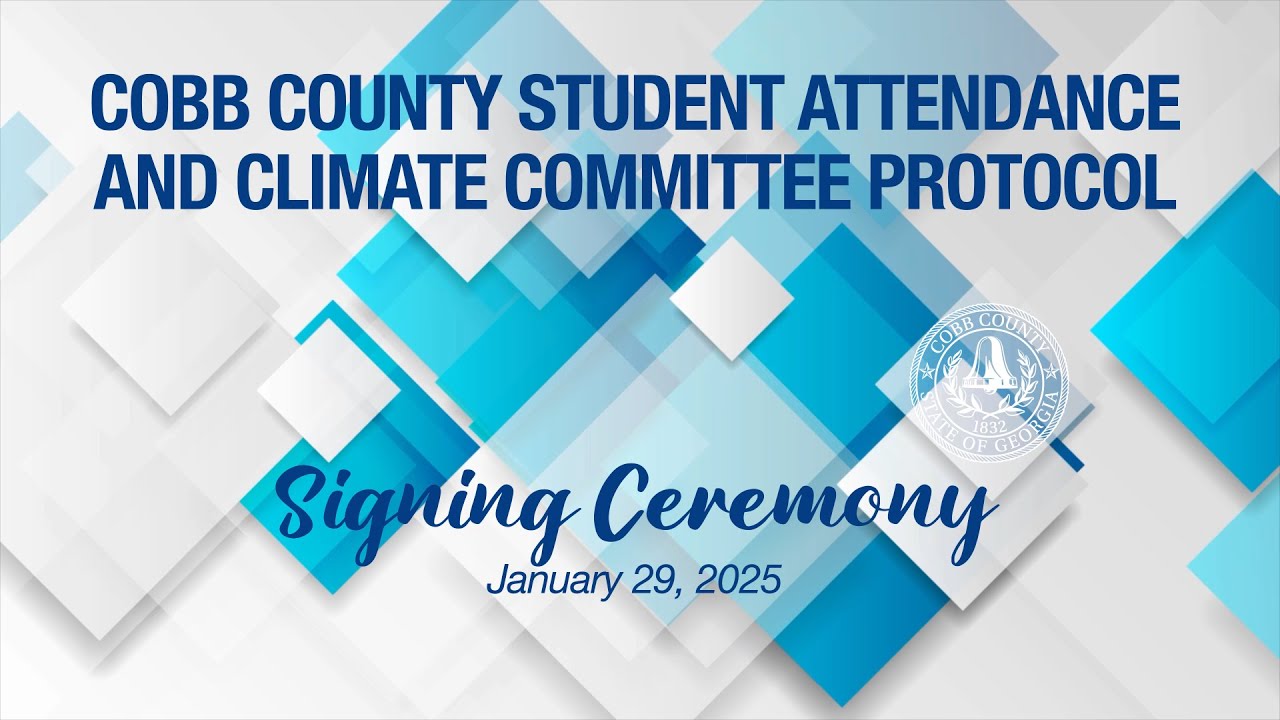School Attendance and Climate Committee Protocol Ceremony - YouTube