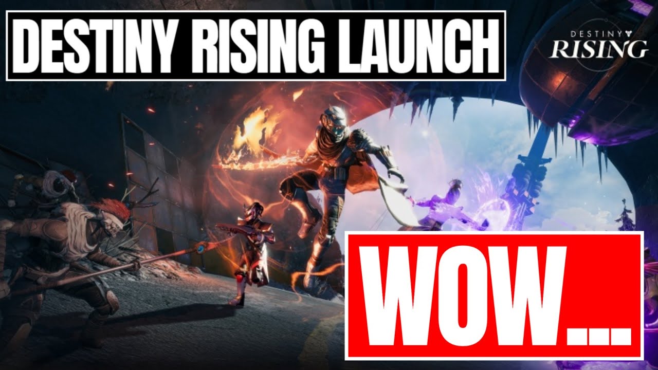 Destiny Rising LAUNCH - Destiny 2 Veteran PLAYS - Opening 20 Minutes ...