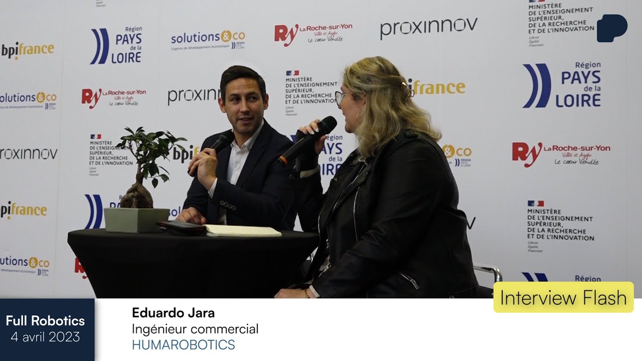 Interview flash : HumaRobotics - YouTube