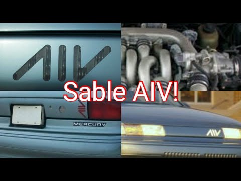The 1994 Mercury Sable AIV (Rare Vehicle!) - YouTube