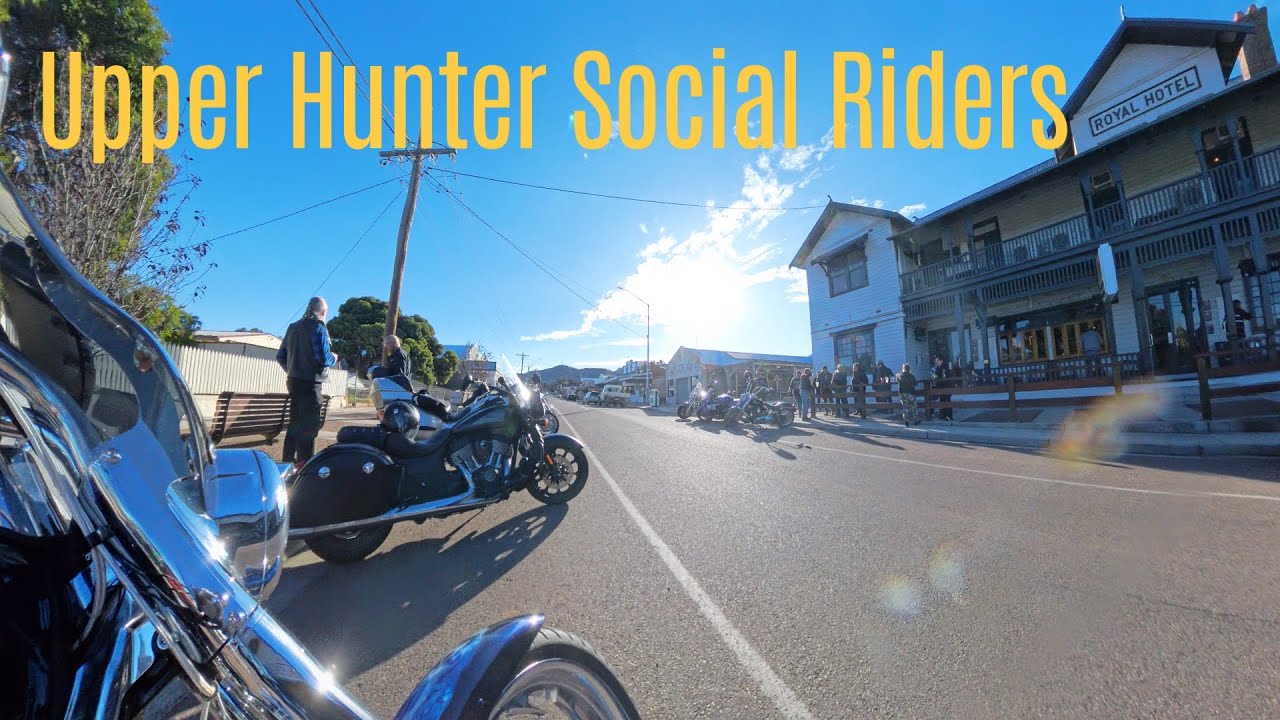 Upper Hunter Social Riders Royal to Royal ride - YouTube