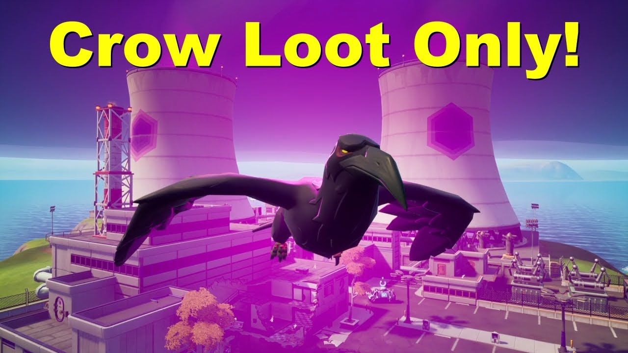 The Crow Loot Only Challenge In Fortnite! - YouTube