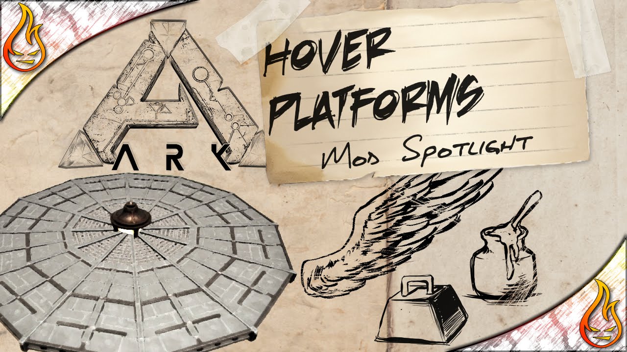 Ark Hover Platforms Mod Spotlight - YouTube