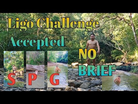 Ligo Challenge Accepted|No Brief|Sorry po🫢😀Masarap kasi maligo sa ilog #acceptedchallenge#foryou ...