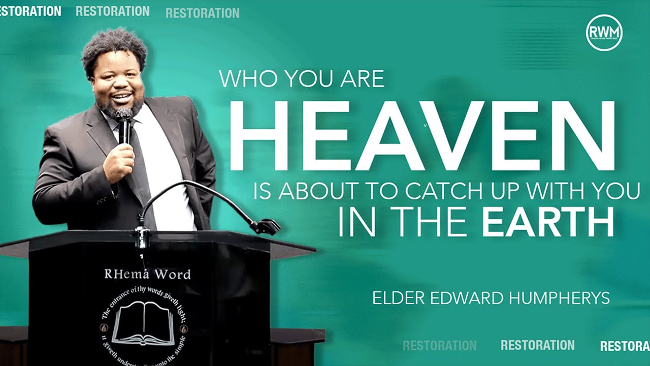Who You Are in Heaven Is About To Catch Up With You in the Earth ...