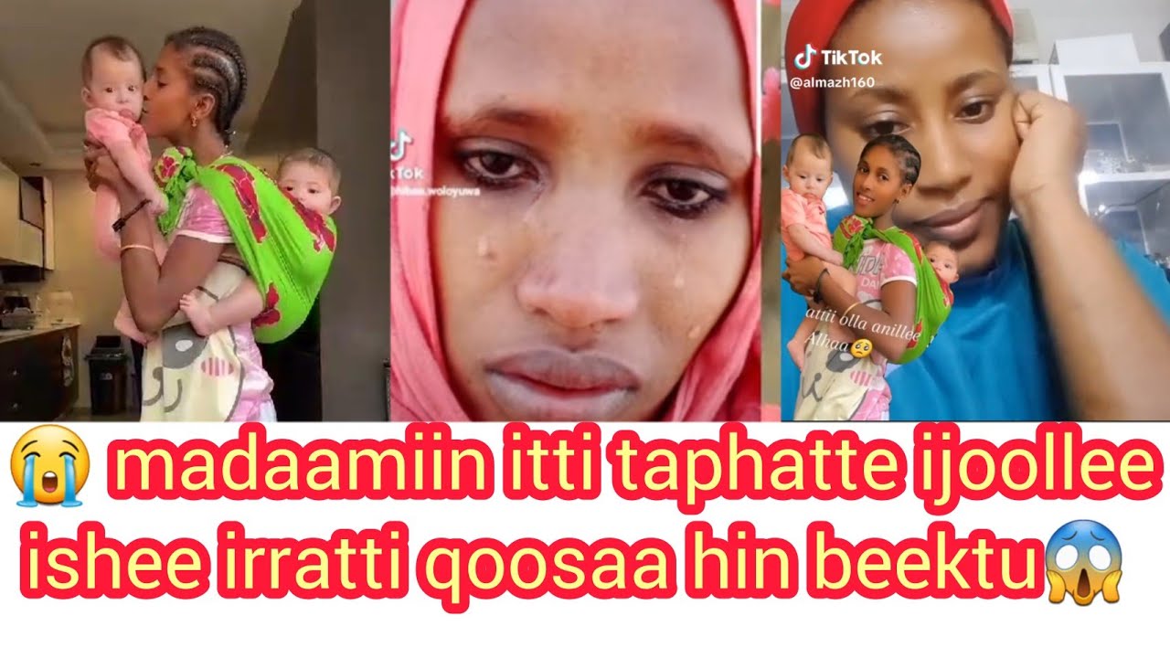 😭Madaamiin ijoollee ishee irratti qoosaa hin beektu,warri ijoollee guddistan of eeggadhaa - YouTube