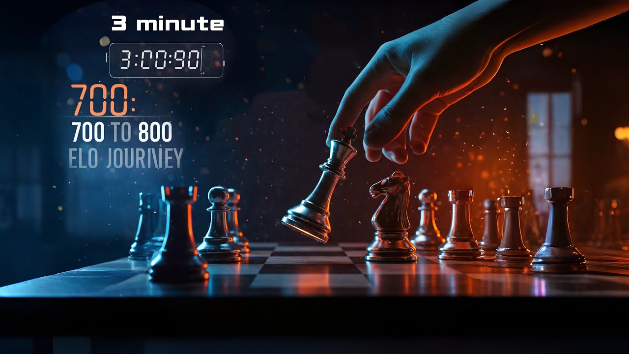 "3-Minute Chess Grind: 700 to 800 Elo!" - YouTube