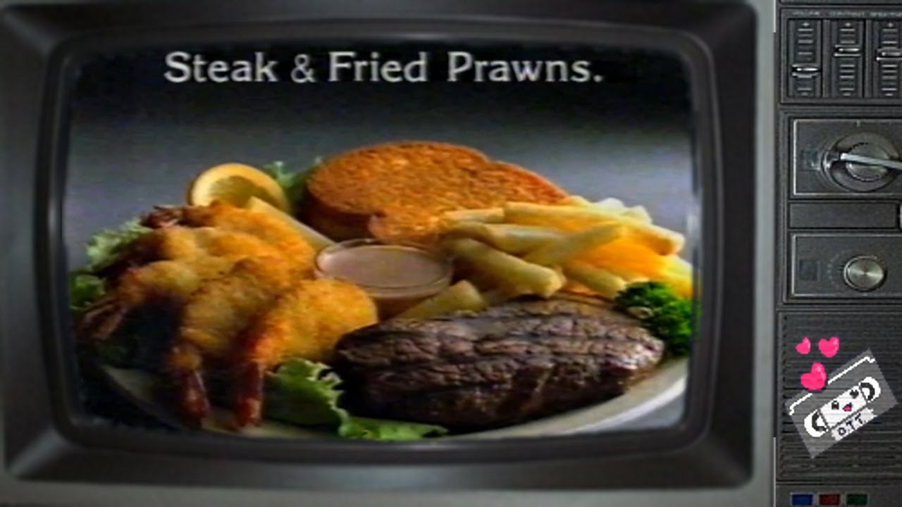 Sizzler Steak & Fried Prawns Commercial 1991 - YouTube