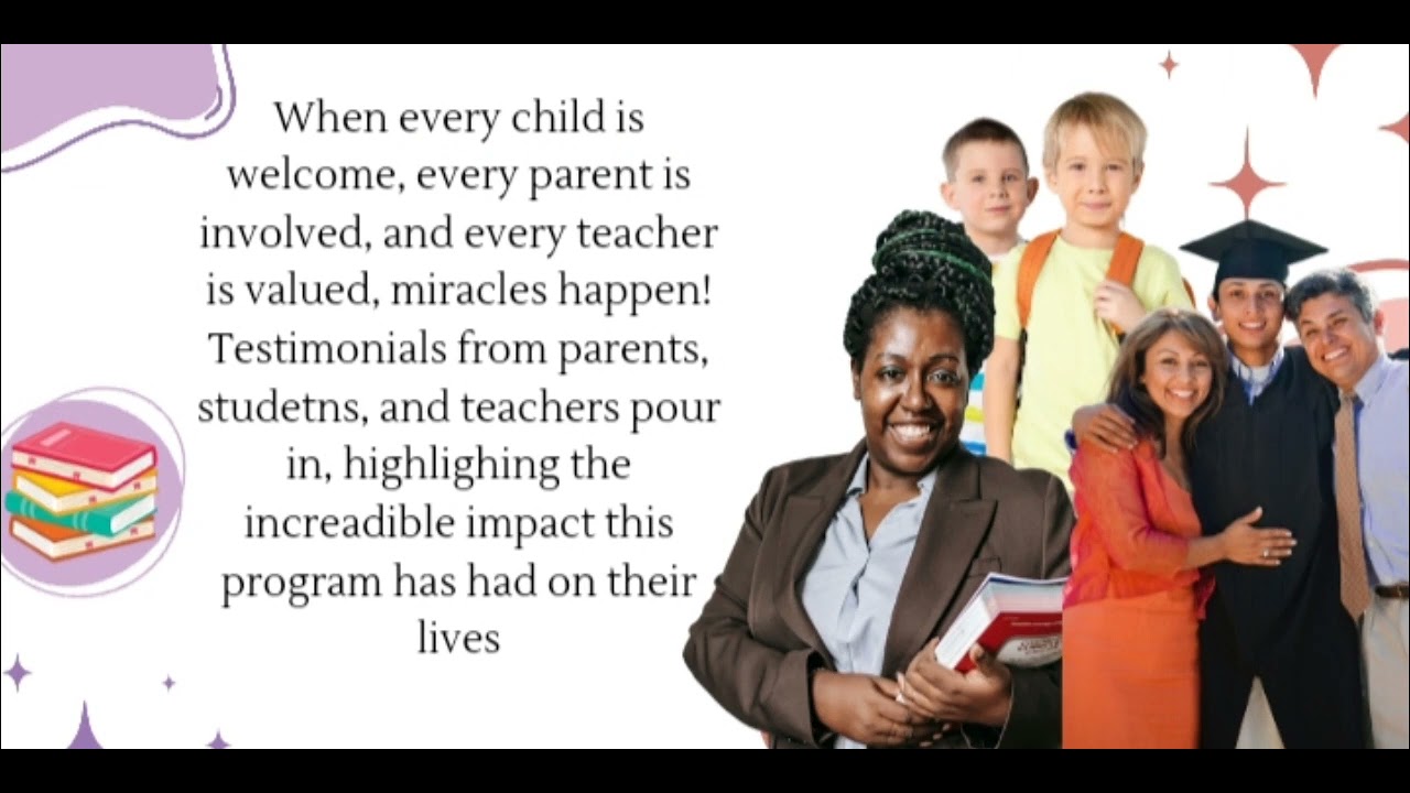 Educ 4 Infomercial: "Every Child is Welcome,Every Parent is Involved ...