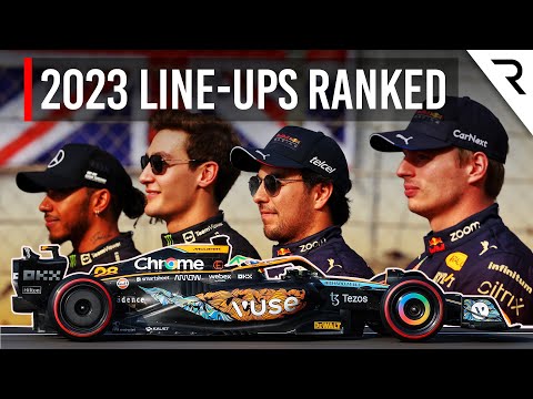The 2023 F1 driver line-ups ranked from worst to best