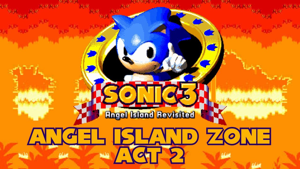 Sonic 3 Playthrough: Angel Island Zone Act 2 - YouTube
