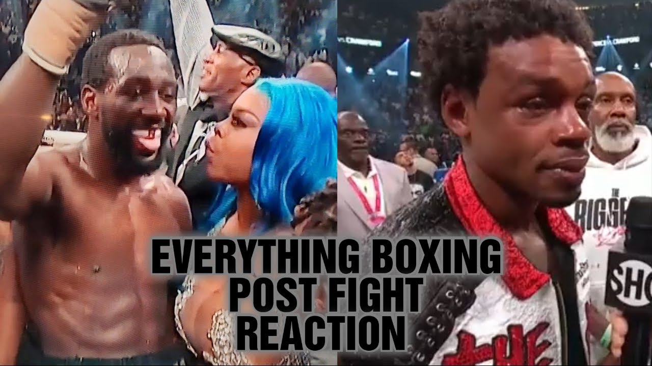 Errol Spence vs Terence Crawford Post Fight Reaction - YouTube