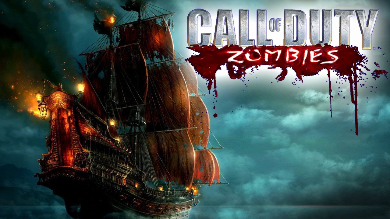 "HAUNTED PIRATE SHIP ZOMBIES MAP!" Call of Duty Zombies: Dead Ship w ...