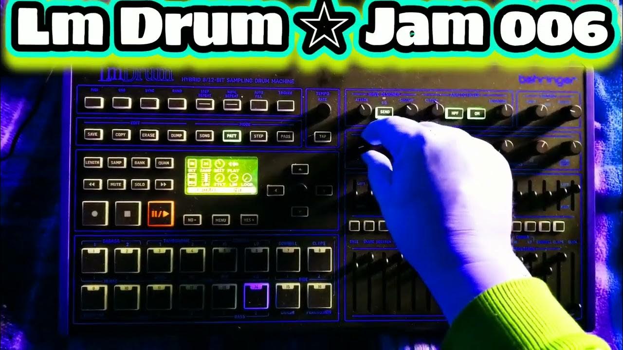 ⭐ Behringer LM DRUM - JAM 006 - YouTube