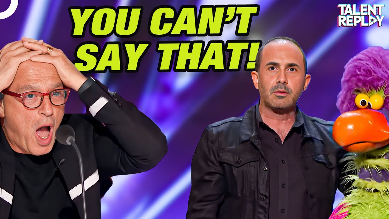 RAUNCHY Bird SHOCKS Howie! | America's Got Talent - YouTube