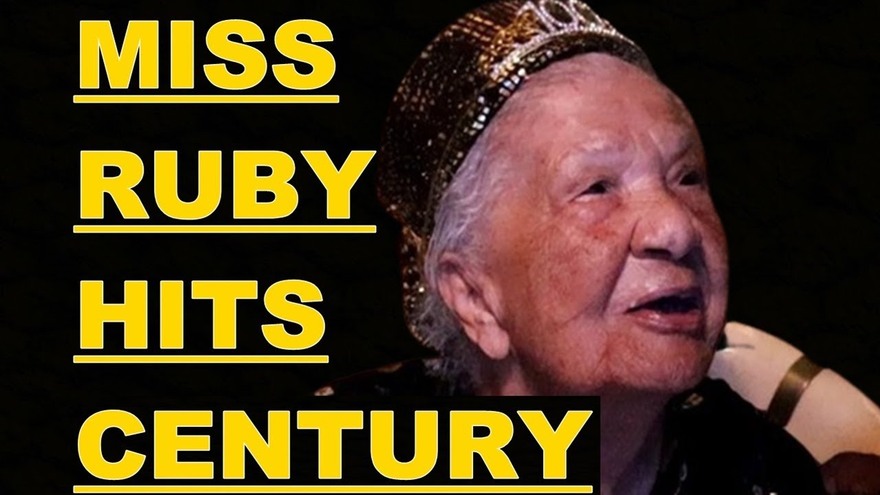 Crofts Hill Resident, Miss Ruby, Turns 100 - YouTube