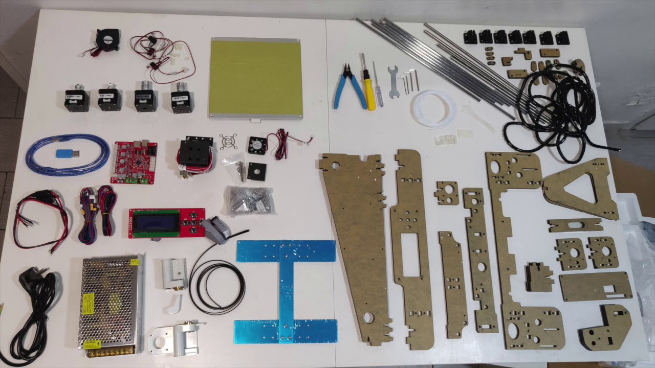 Hardware Components of a typical FDM 3D printer - YouTube