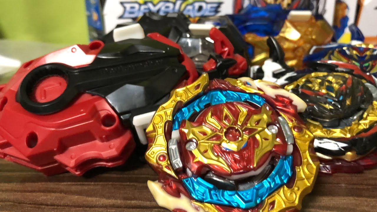 LEGENDS DB LAUNCHERS | KURENAI SHU DB LANCHER UNBOXING BEYBLADE BURST ...