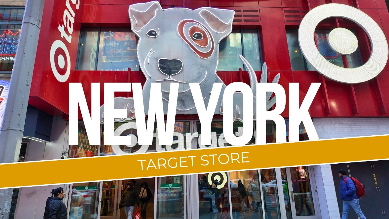 Inside TARGET STORE New York City - YouTube