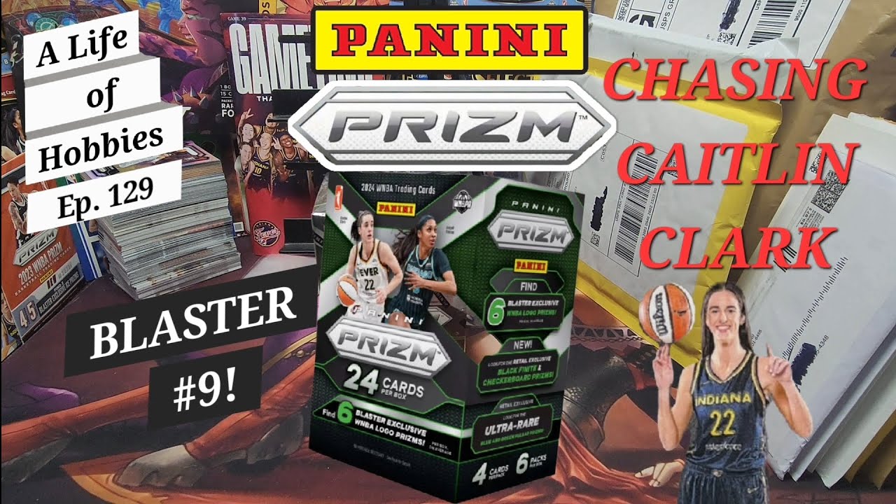 ⛹️‍♀️🏃 Chasing Caitlin Clark 2024 Prizm 🏀 Blaster #9 e129 - YouTube