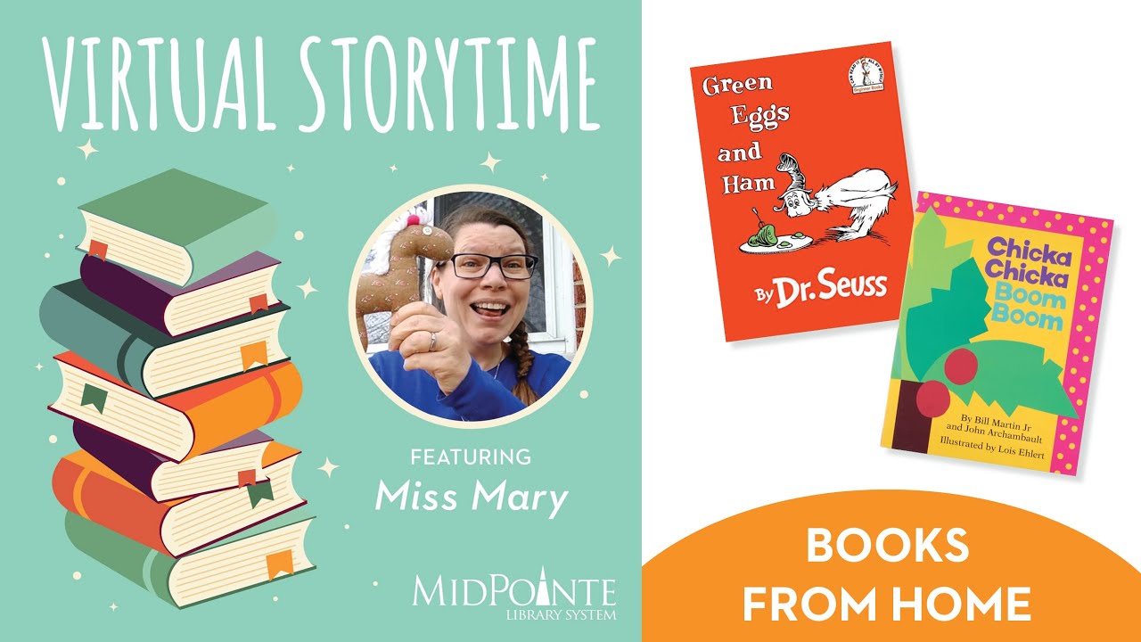 MidPointe Library Virtual Storytime — Books from Home - YouTube