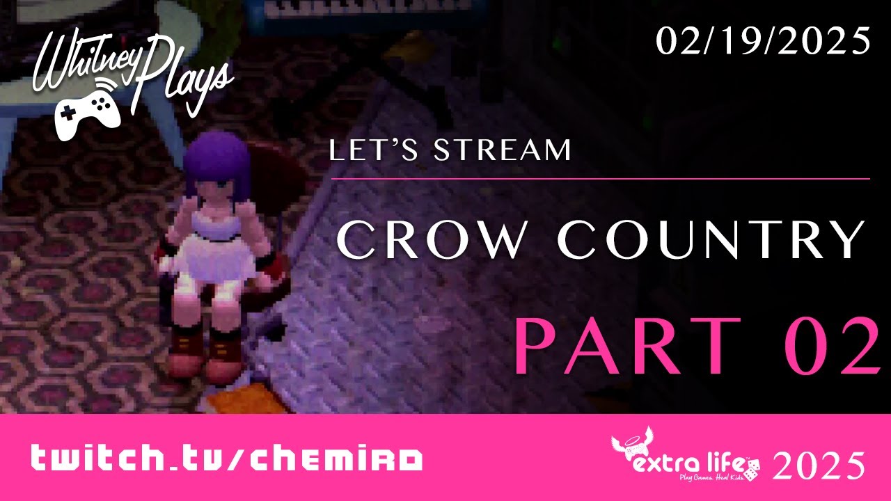 Whitney Plays Crow Country Extra Life 2025 (PART 02) - YouTube