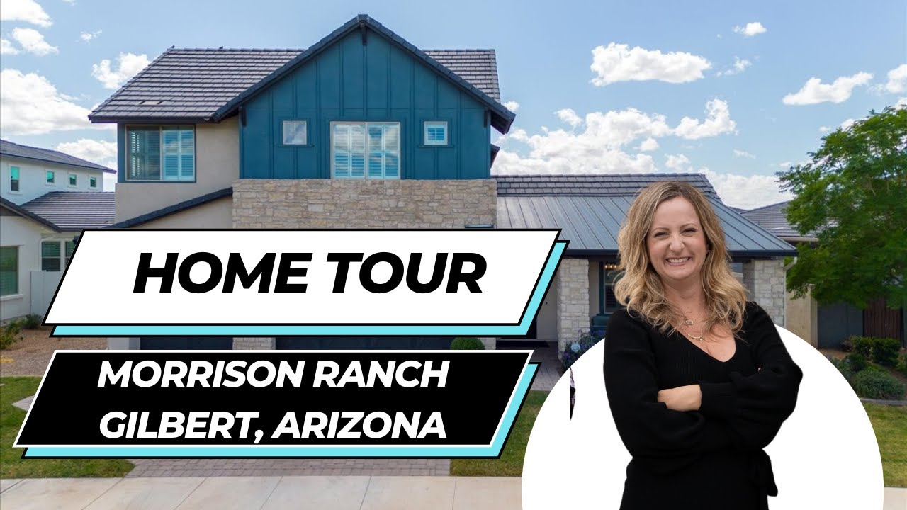 House tour! Former model home, Morrison Ranch, Gilbert, AZ. Over 4800 ...