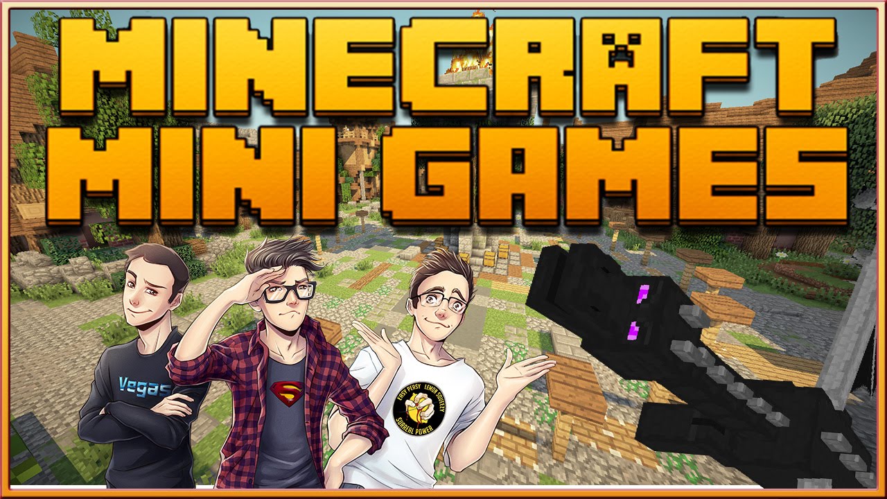 Minecraft - TRIO TROPPO PRO - Minigames w/ St3pNy & SurrealPower - YouTube