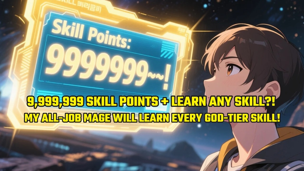 9,999,999 SKILL POINTS + Learn ANY Skill?! My All-Job Mage Will Learn ...