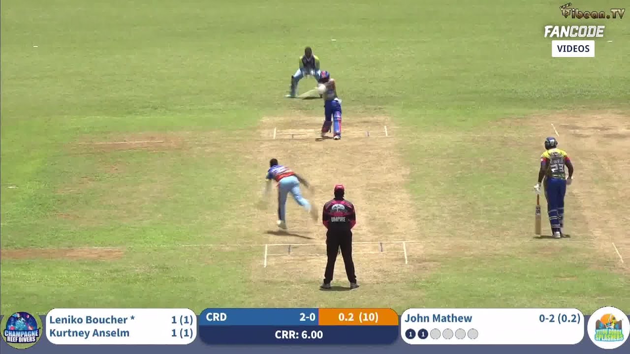 Dream11 Nature Isle T10, 2024 | Titou Gorge Splashers vs Champagne Reef ...