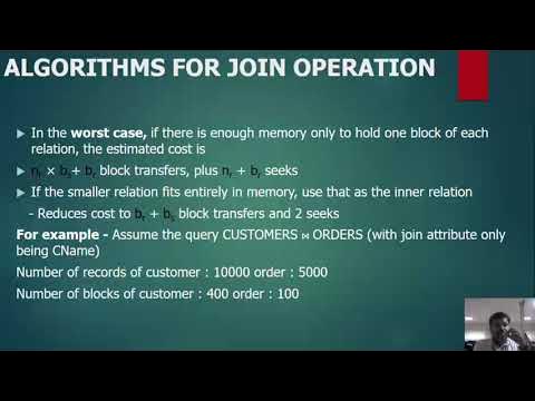 Algorithm for Join Operation|DBMS |Dr. N. Ramshankar, Associate Professor, RMDEC - YouTube