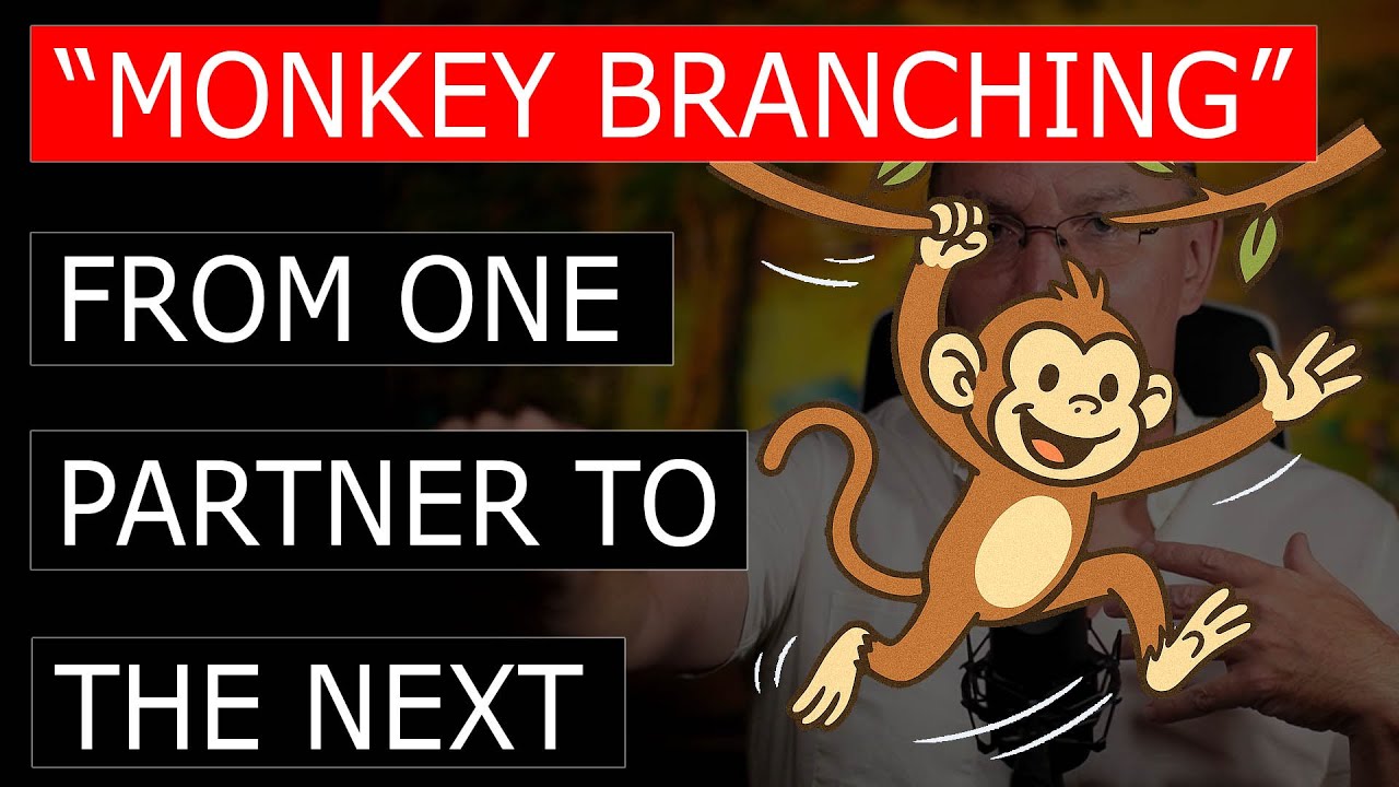 Monkey Branching From One Partner to the Next - YouTube